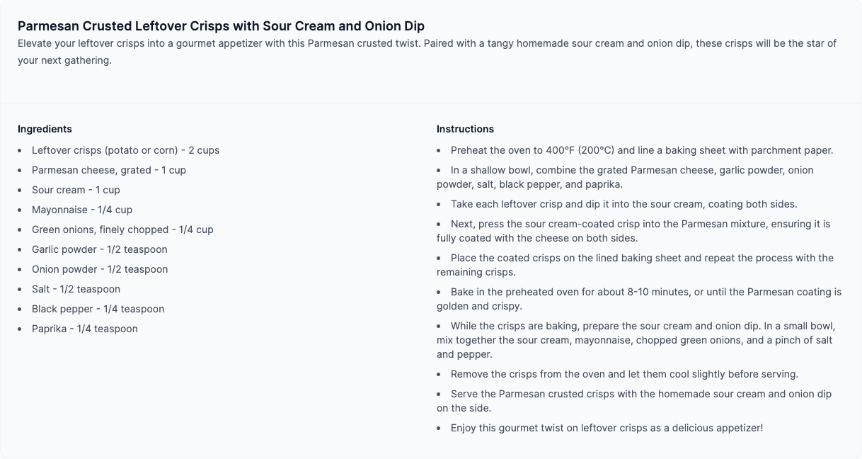 Recipe Reactor - The ultimate kitchen companion