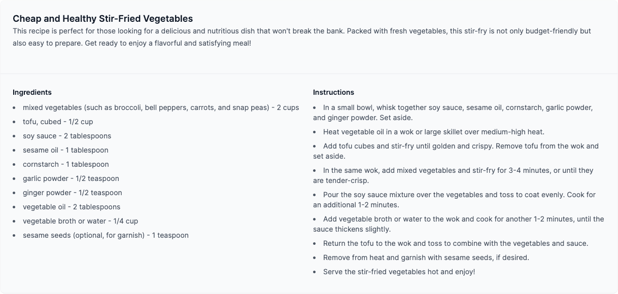 Recipe Reactor - The ultimate kitchen companion